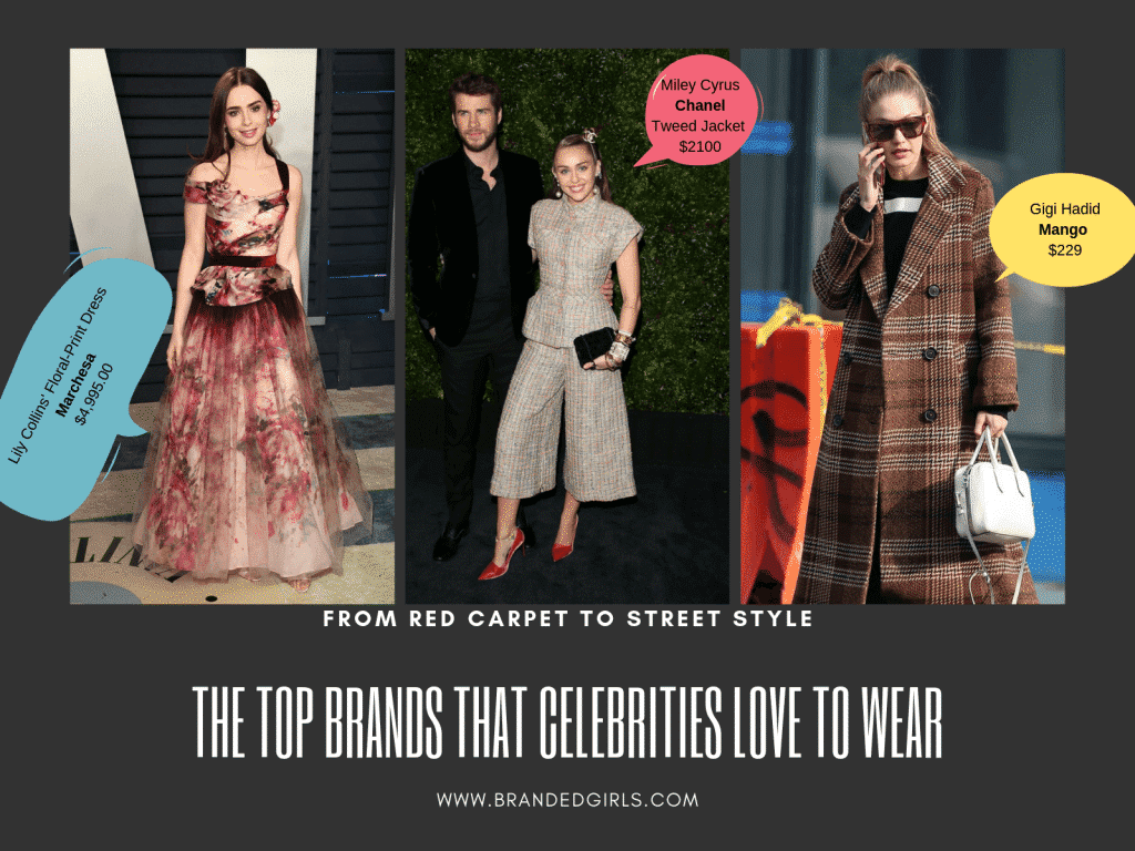 Top 30 Clothing Brands That All Celebrities Love To Wear – Branded Girls