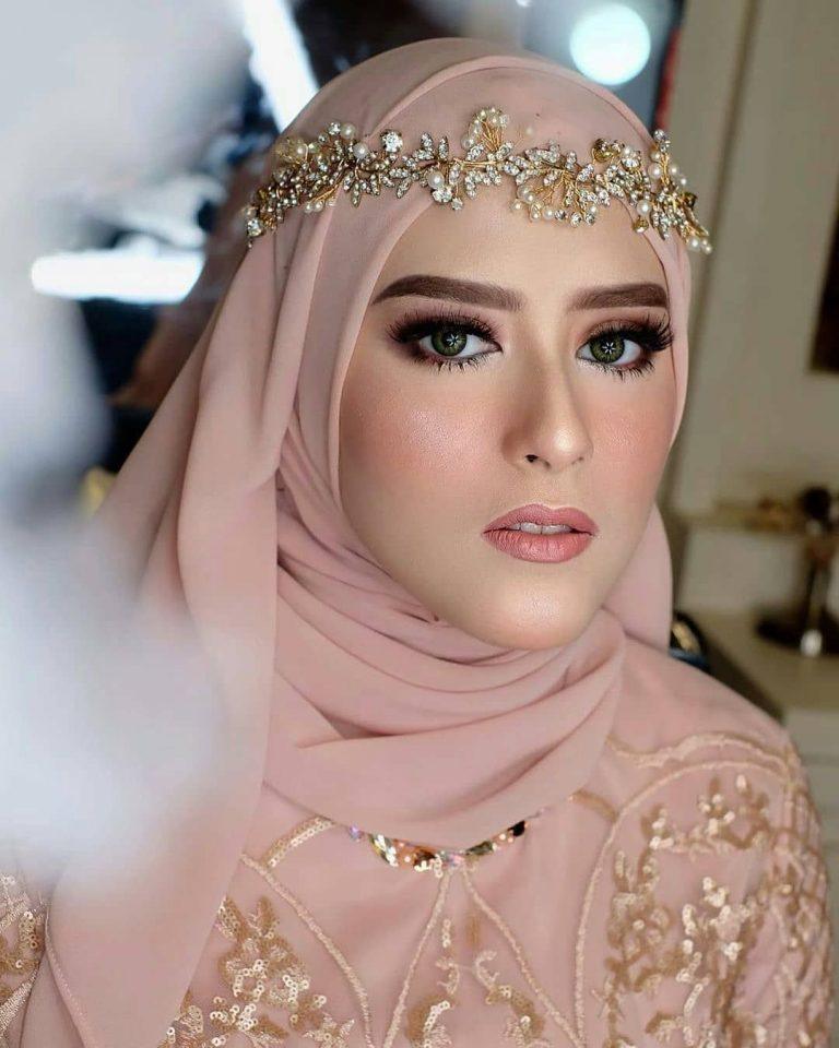 Hijab Party Style-16 Elegant Ways to Wear Hijab for Parties – Branded Girls