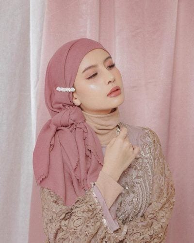 Hijab Party Style-16 Elegant Ways to Wear Hijab for Parties – Branded Girls