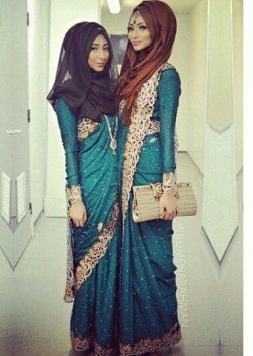 Modest Saree Styles-15 Latest Saree Designs For Muslim Women – Branded ...