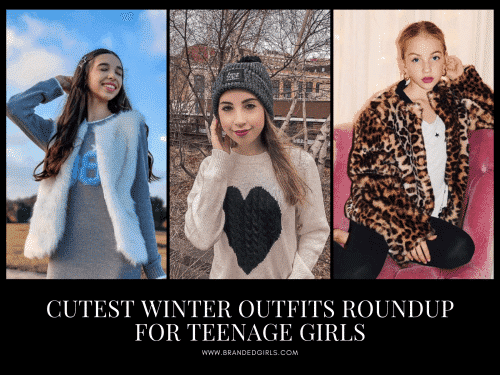 17 Latest Style Winter Outfit Combinations for Teen Girls – Branded Girls