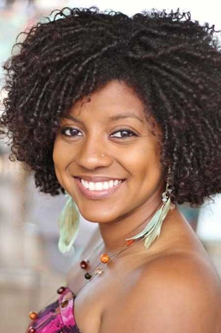 25 Cute Black Short Curly Hairstyles For Women These Days