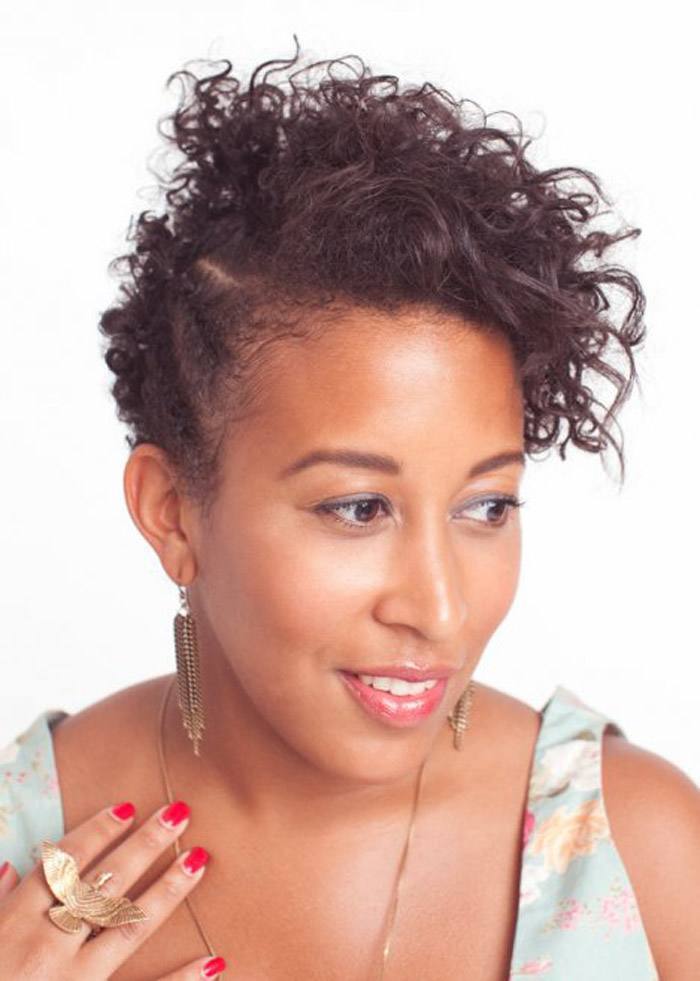 25 Cute Black Short Curly Hairstyles For Women These Days