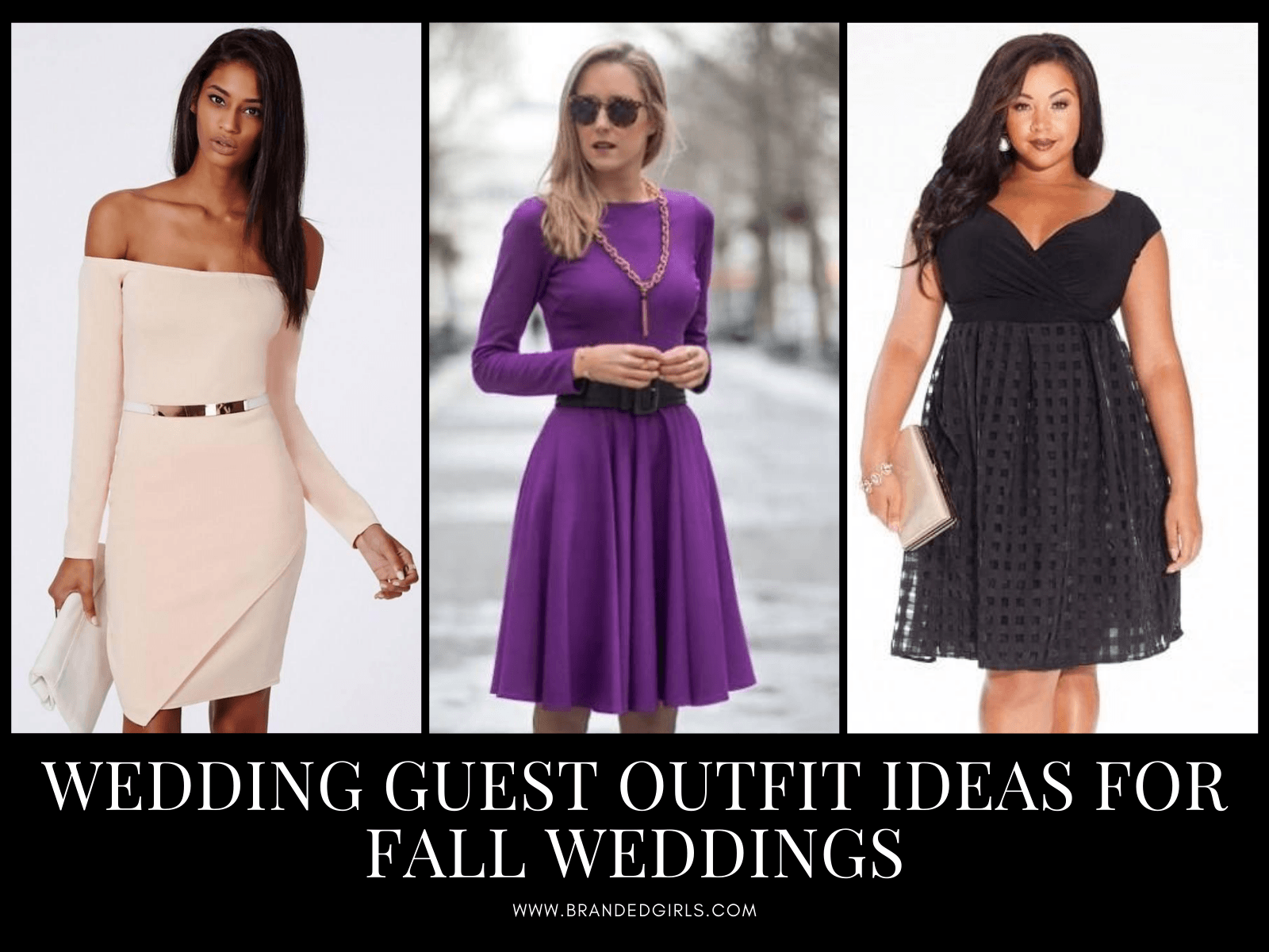 Fall Wedding Fashion-20 Outfits To Wear For a Wedding In Fall – Branded ...