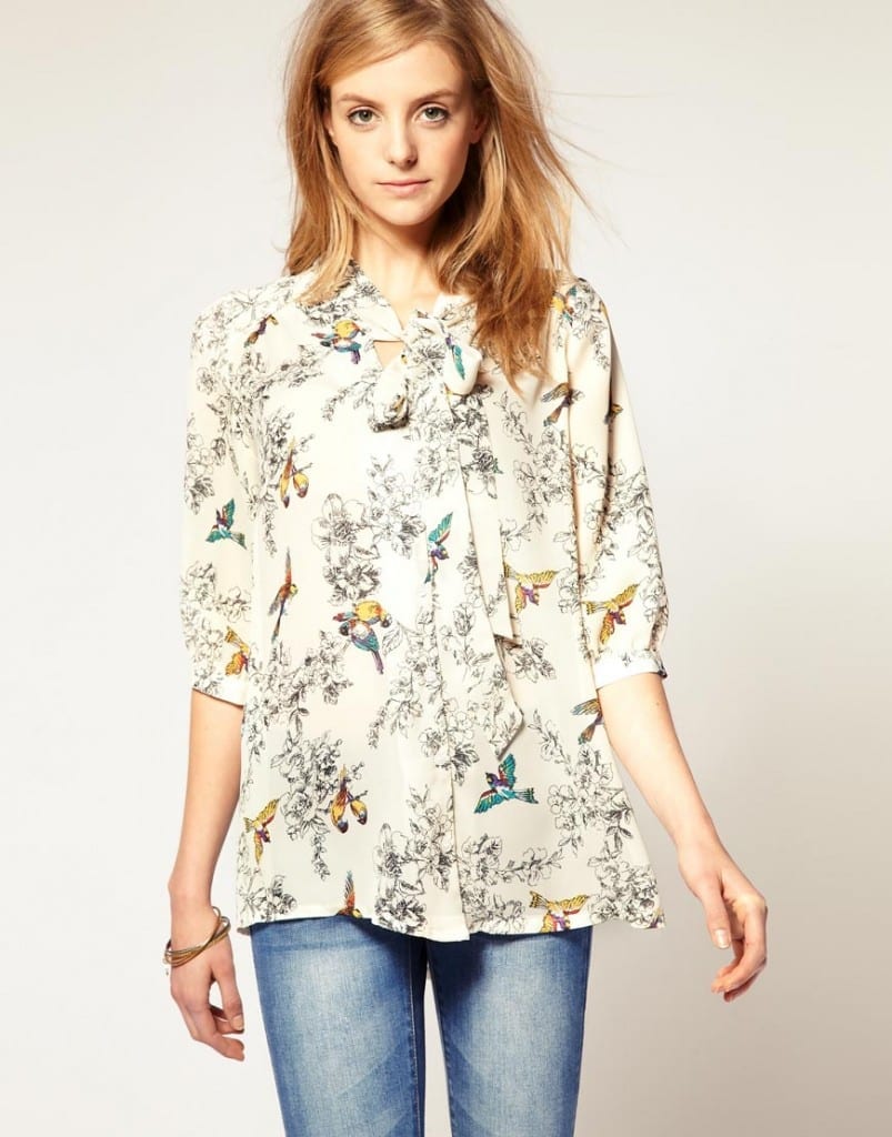 Women’s Necktie Outfits – 35 Ways to Wear Tie Neck Blouse – Branded Girls