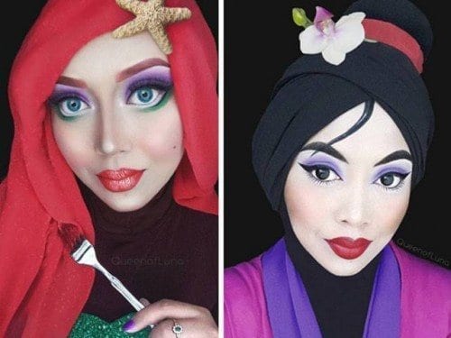 Disney Princesses in Hijab-11 Pics of Disney Princesses Muslim Version ...