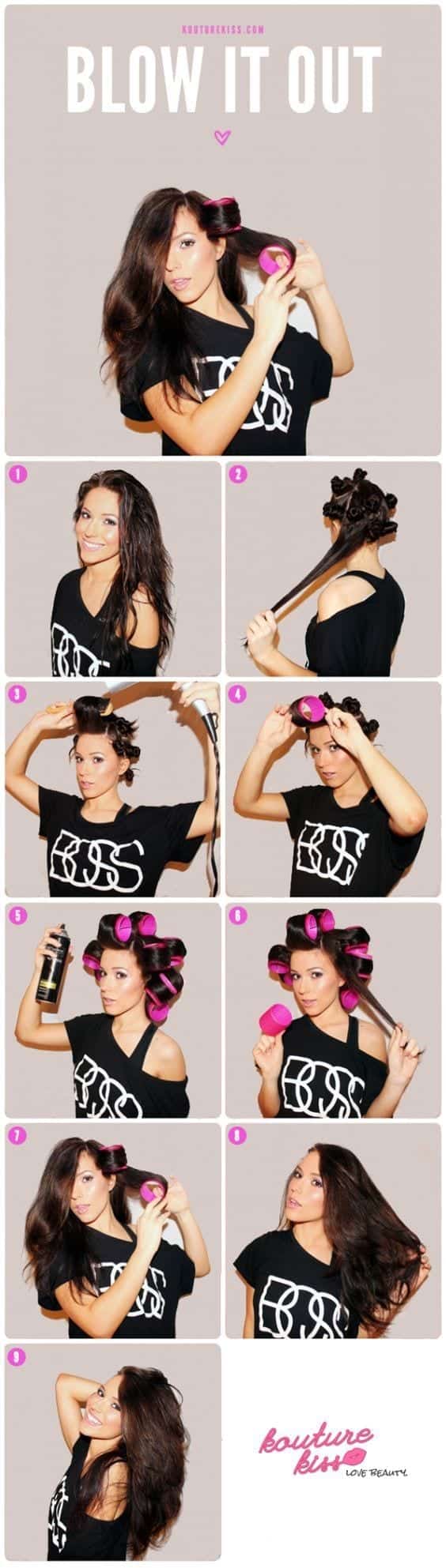 How to do Blowout-20 Ideas for Messy and Blowout Hairstyles – Branded Girls