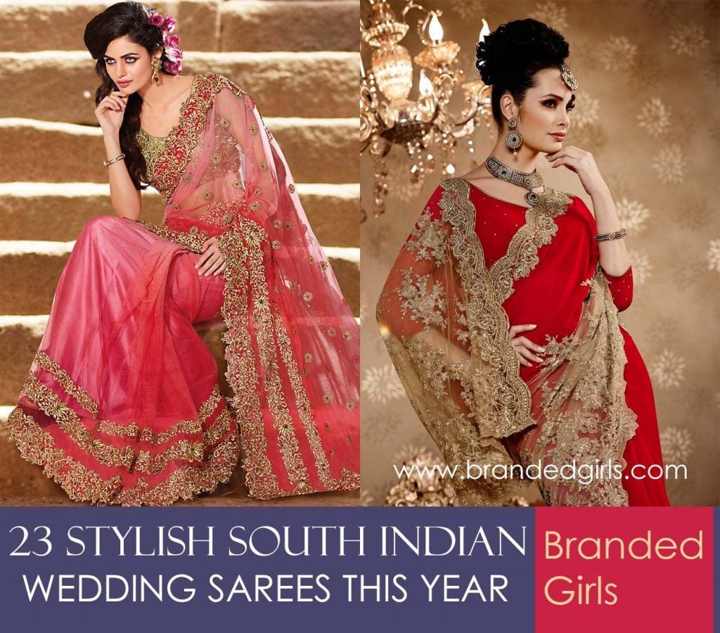 23 Latest Indian Wedding Saree Styles to Try this Year