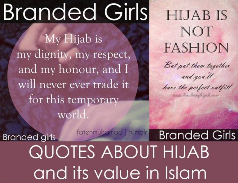 Hijab Quotations – 50 Best Quotes About Hijab In Islam – Branded Girls