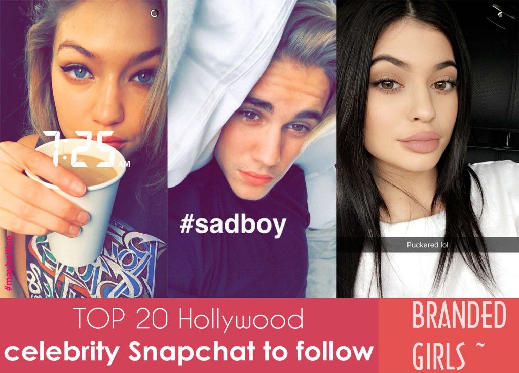 Best Hollywood Celebrity Snapchat Accounts To Follow In 2026 – Branded ...