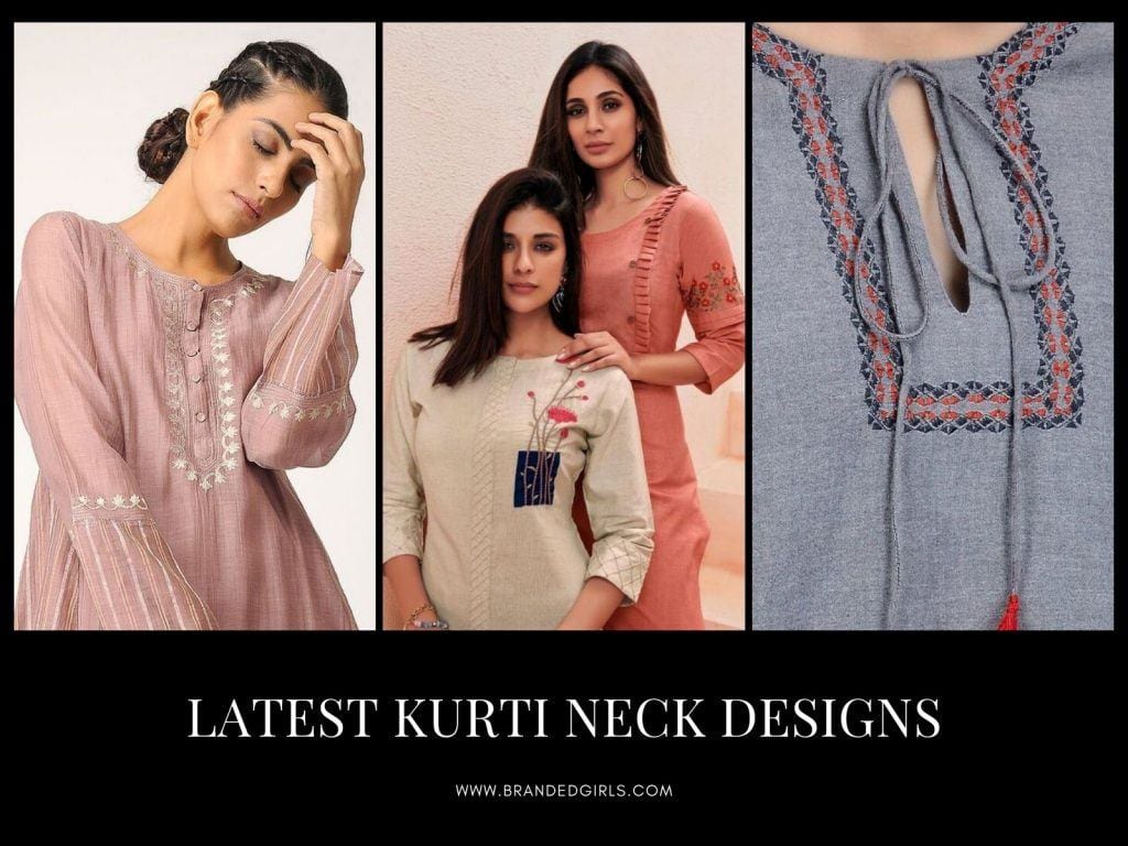 Kurti Neck Designs– 23 Latest Neck Styles for Women’s Kurtas – Branded ...