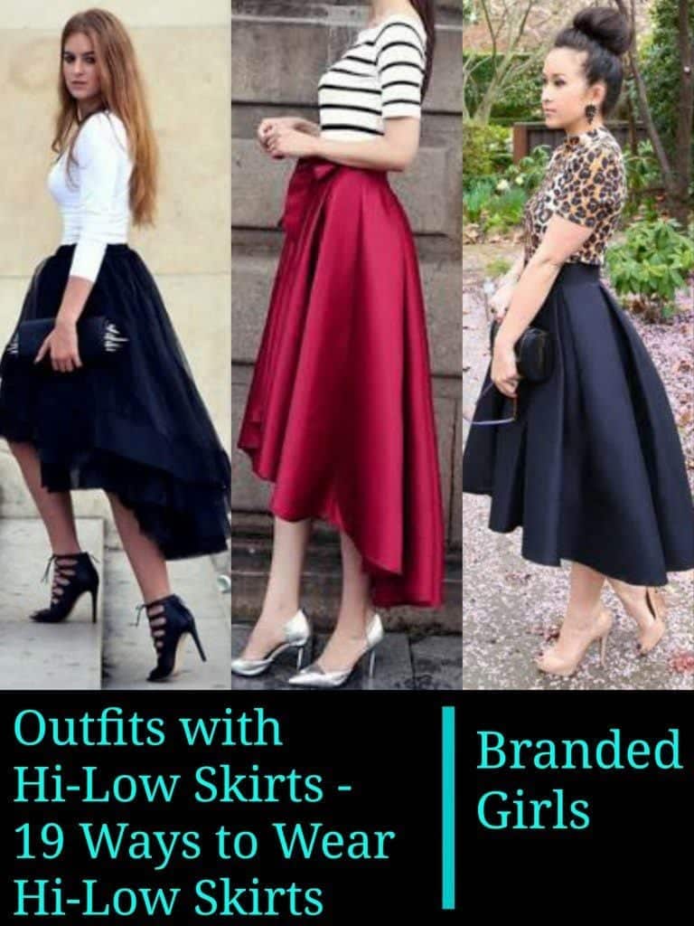 High Low Skirt Outfits – 19 Best Ways To Style Hi-Low Skirts – Branded ...