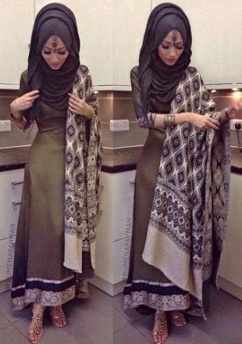 30 Ways to Wear Hijab with Indian Ethnic Wear Outfits – Branded Girls