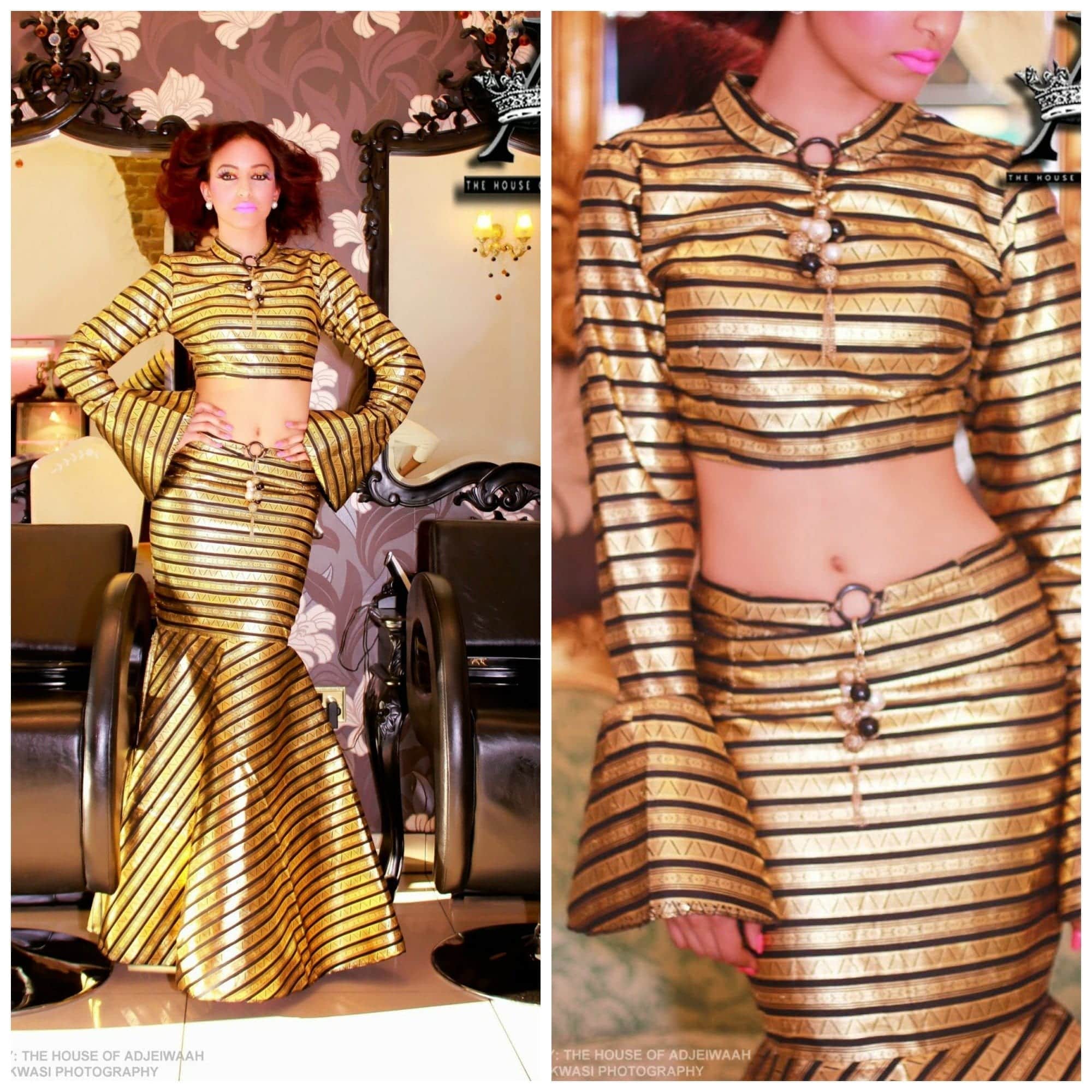 Ghanaian Women Kaba and Slit- 20 Beautiful Kaba Outfit Ideas – Branded ...
