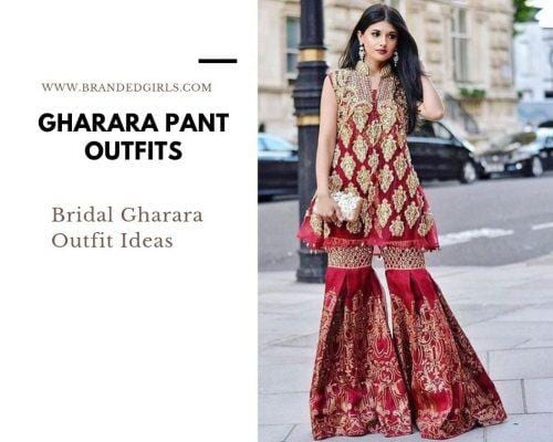 Gharara Pant Outfits-20 Beautiful Outfits with Gharara Pants – Branded ...