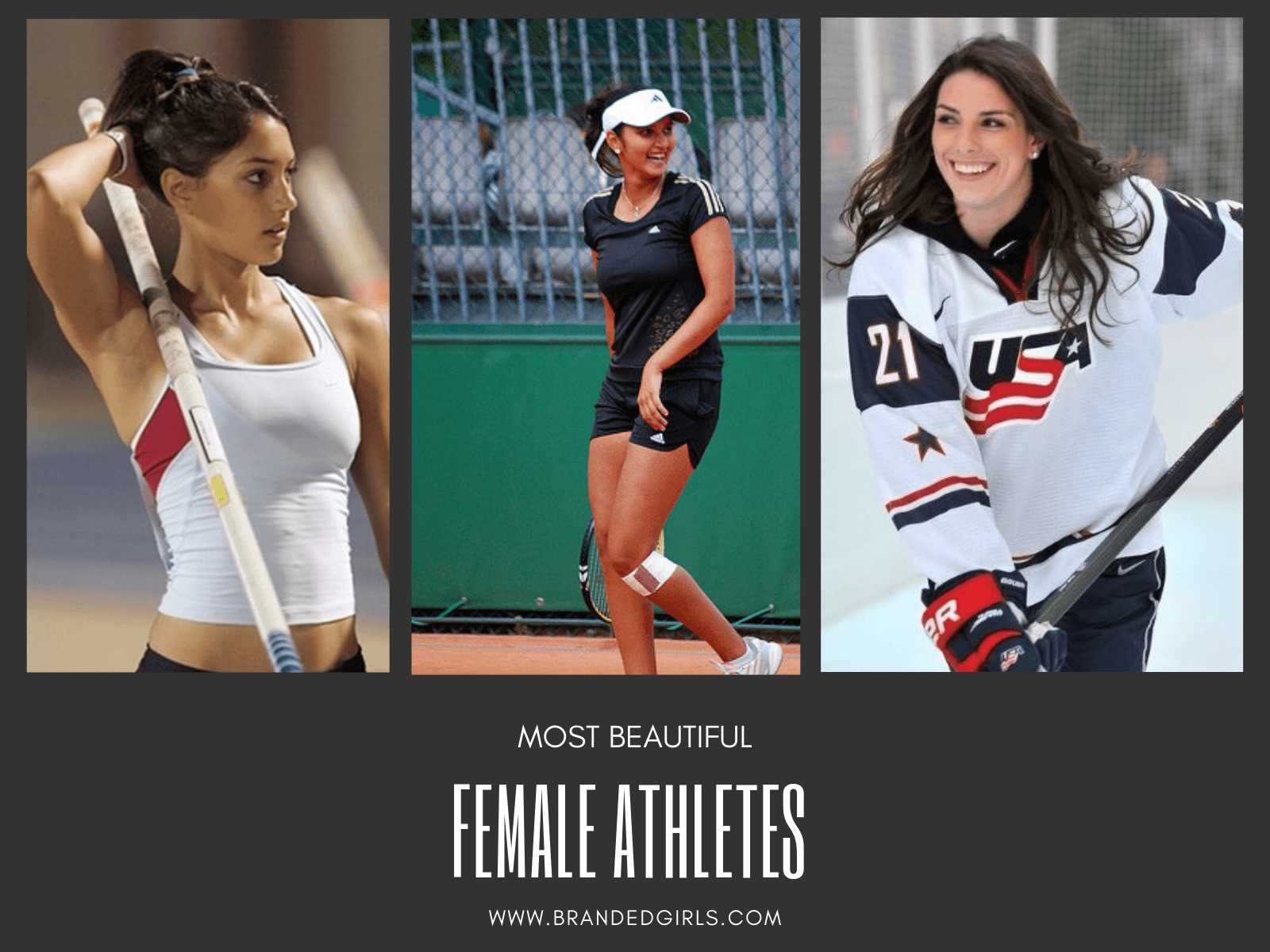Most Beautiful Sportswomen - 10 Hottest Female Athletes 2019