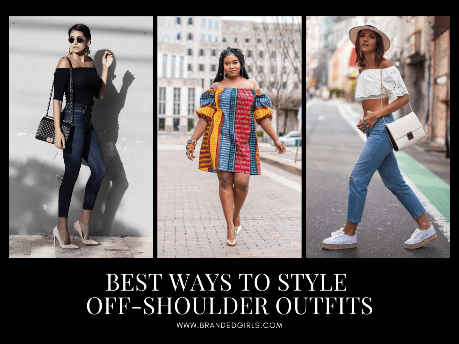 Off Shoulder Dresses Fashion-18 Tips to Wear off Shoulder Tops ...