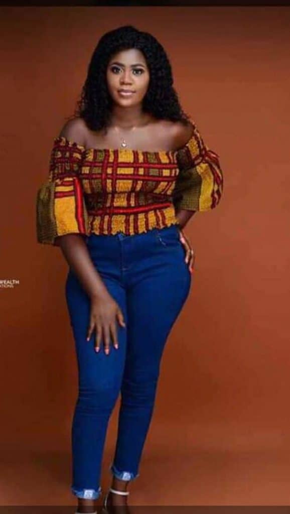 Crop Top Ankara Outfits – 20 Ways To Wear Crop Ankara Tops – Branded Girls
