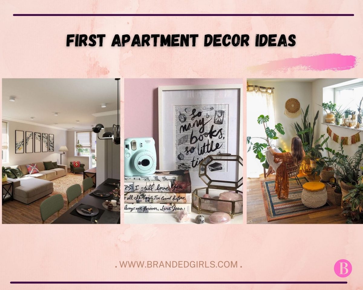 First Apartment Decor Ideas- 20 Ways to Set First Apartment – Branded Girls