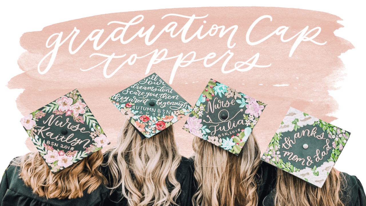 Personalized Graduation Caps- Buy Custom Graduation Caps – Branded Girls