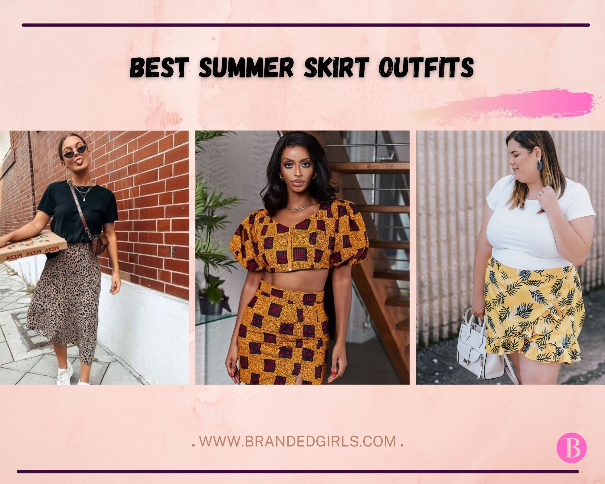Summer Skirt Outfits – 20 Ideas How to Wear Skirts In Summer – Branded ...
