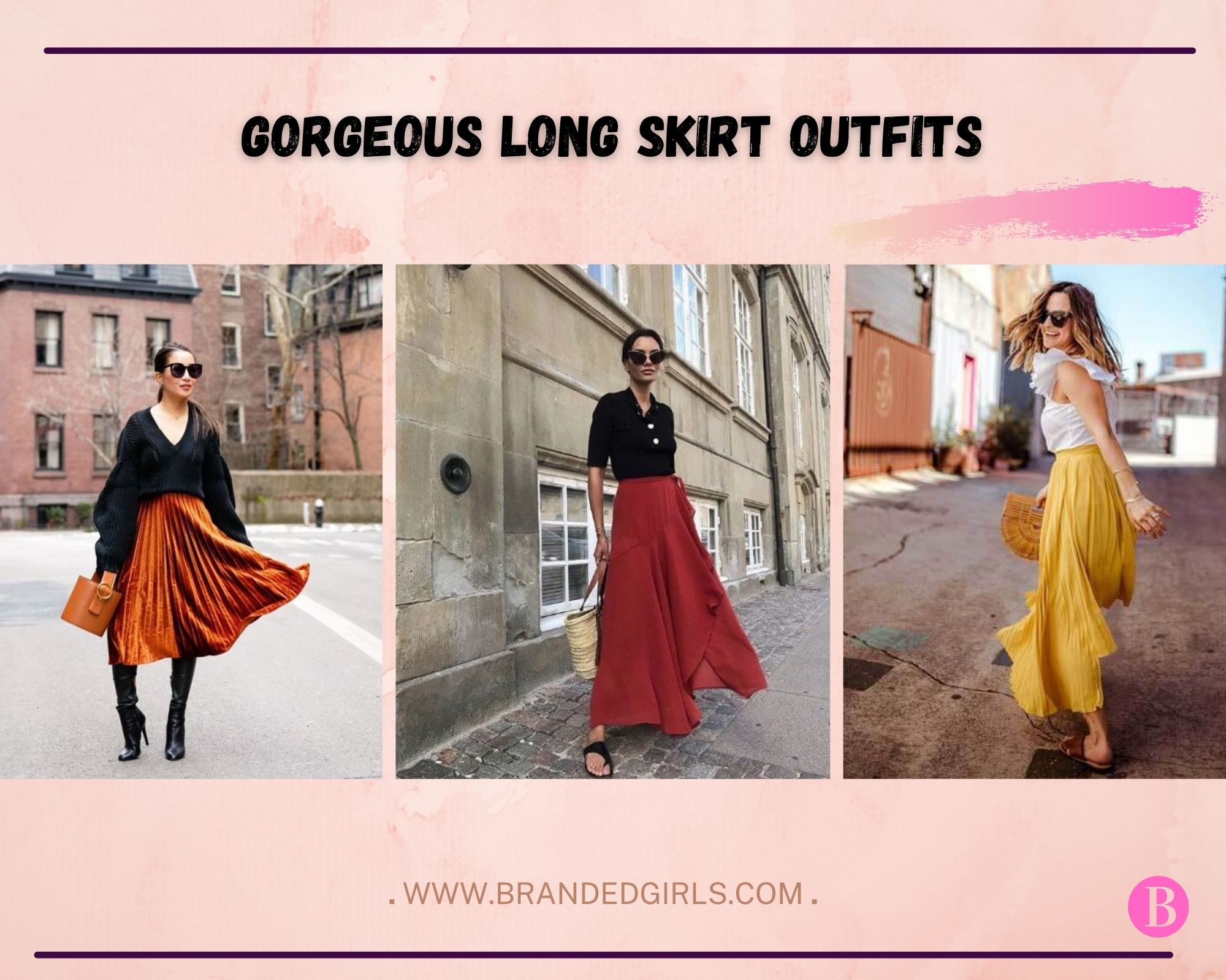 How To Wear Long Skirts Without Looking Frumpy (15 Style Tips You Need ...
