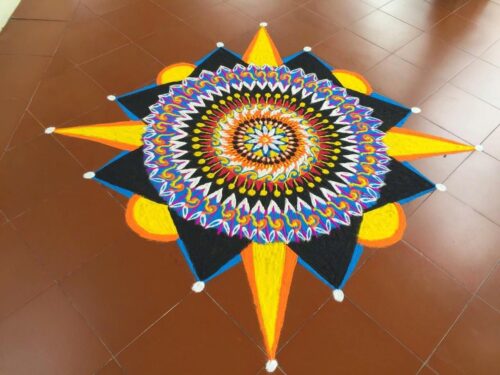 Rangoli Design Ideas: 23 Best Rangoli Designs for Holi – Branded Girls