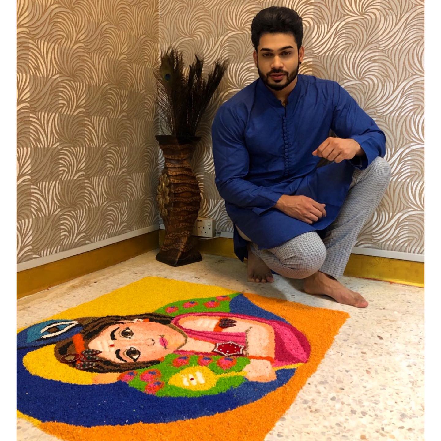 Rangoli Design Ideas: 23 Best Rangoli Designs for Holi – Branded Girls